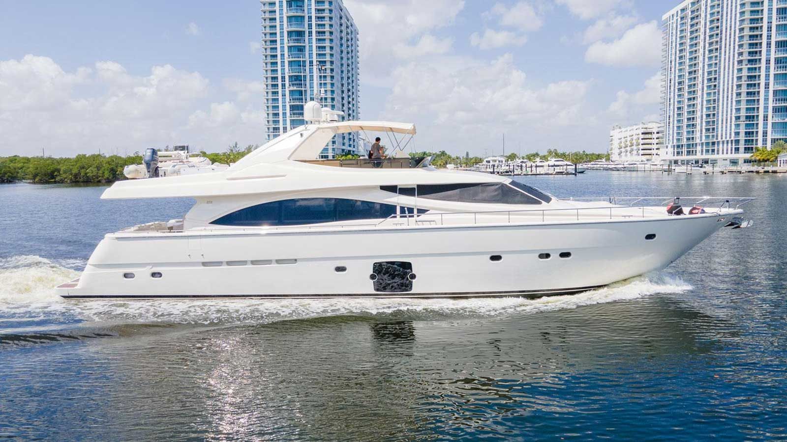 Ferretti motor yacht Unforgettable sold
